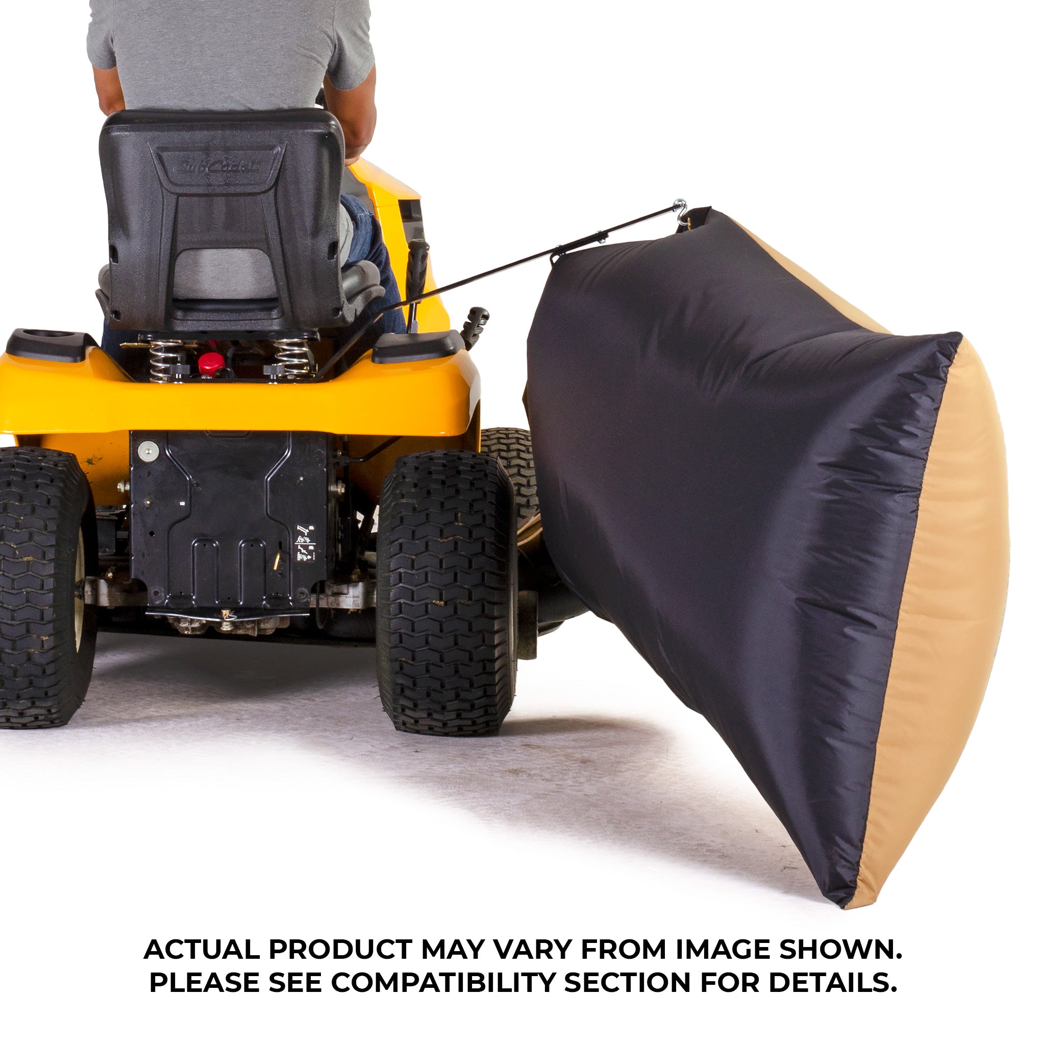 Lawn mower bagger chute store
